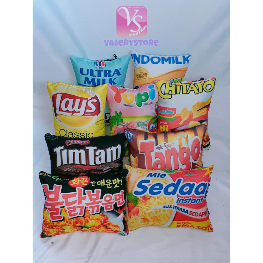 Jual BANTAL SNACK BAHAN SATIN UK 30x40cm & 40x60cm | Shopee Indonesia