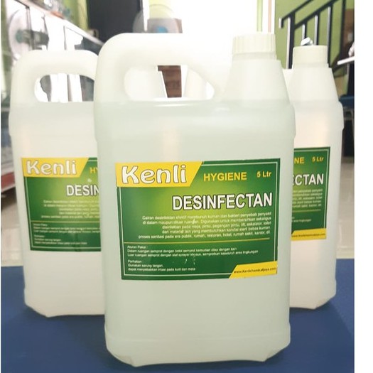 Jual DESINFECTAN JERIGEN UKURAN 5 LITER KENLI | Shopee Indonesia
