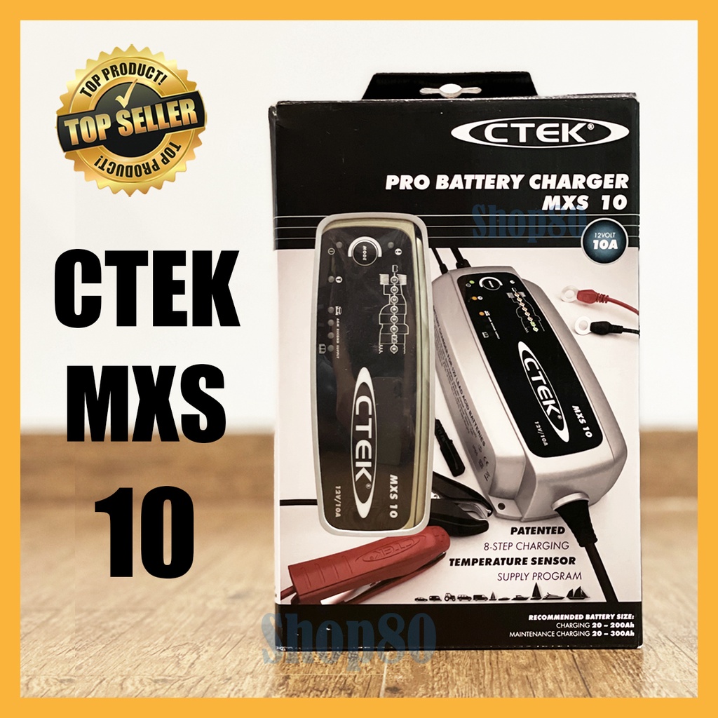 Jual CTEK MXS10 Pro Battery Charger Aki Mobil MXS 10 Accu Car Battery ...