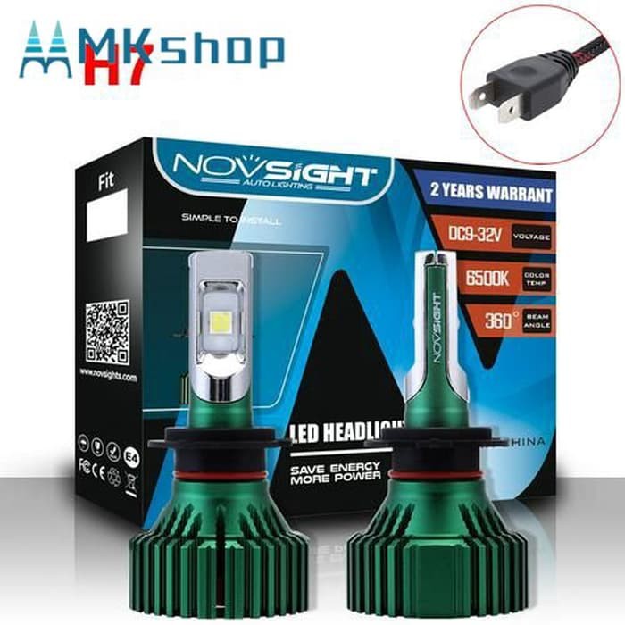 Jual Gilsight H7 16000LM Bohlam Lampu LED 6500K mkshop | Shopee Indonesia