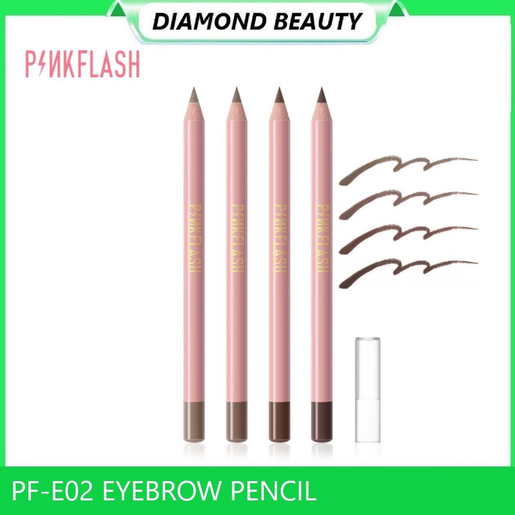 Jual PINKFLASH GROSIR PF-E02 EYEBROW / PENSIL ALIS ORIGINAL | Shopee ...