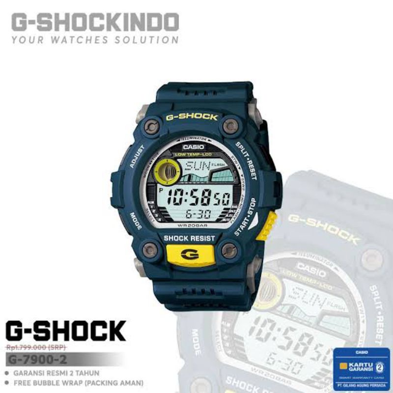 Jual Casio G-Shock G-7900-2DR Original | Shopee Indonesia
