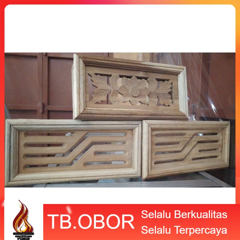 Jual Loster Kayu Jati Jepara Asli Original Motif Batik Lukisan ...