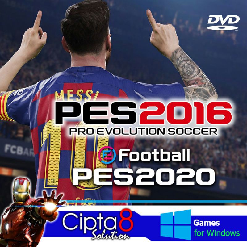 Jual PES 2016 + PATCH SEASON 2020 PRO EVOLUTION SOCCER 2016 - GAME PC ...