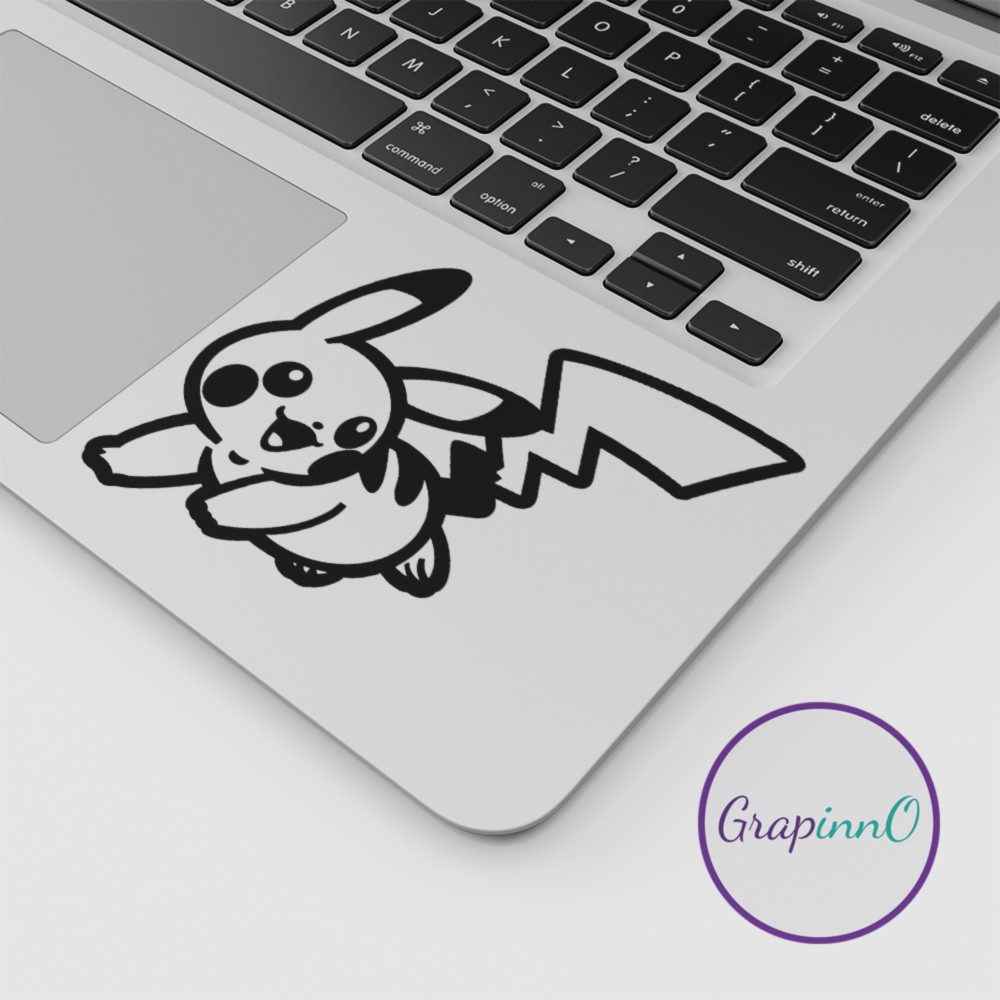 Jual Decal Sticker Pikachu Pokemon Anime Stiker Laptop | Shopee Indonesia