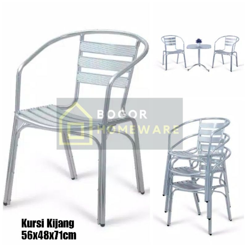Jual (KHUSUS GOJEK) KURSI SANTAI/KURSI SANDARAN/KURSI ALUMUNIUM ...