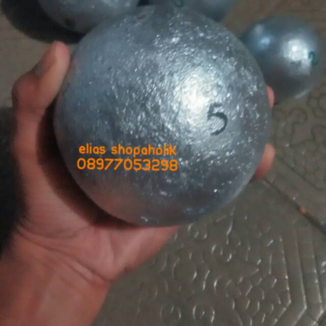 Jual Bola Tolak Peluru 5 kilo / Bola Lempar Peluru 5 kilo / Bola Besi ...