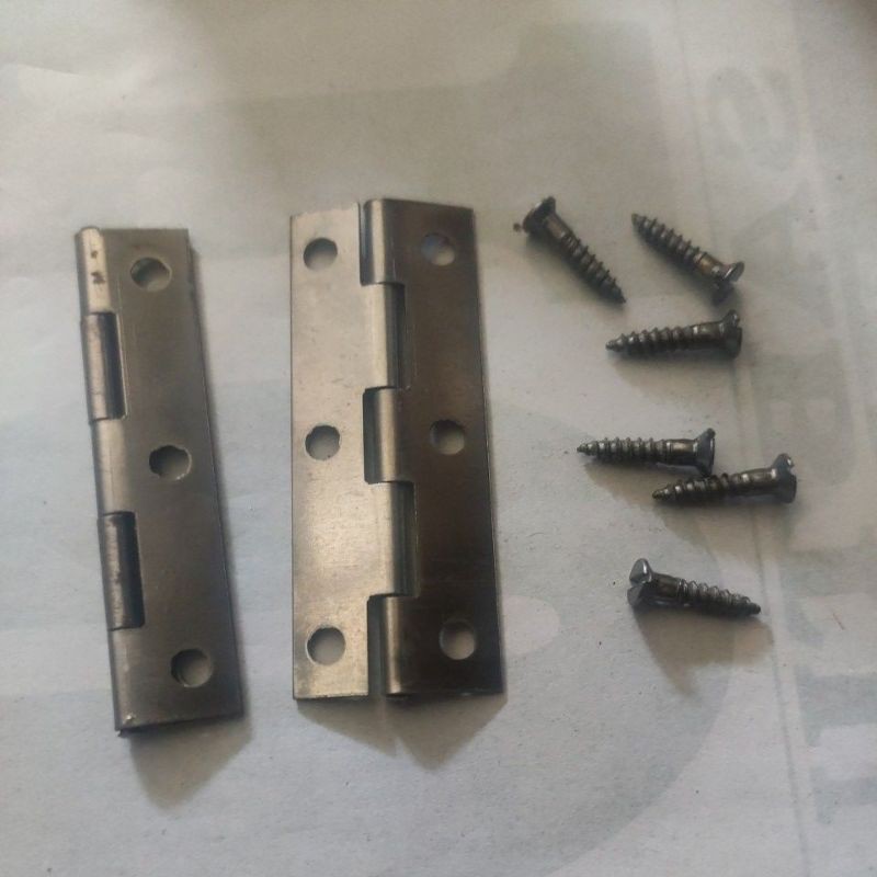 Jual engsel kecil jendela/ pintu/ engsel roda/ engsel kandang 6cm ...