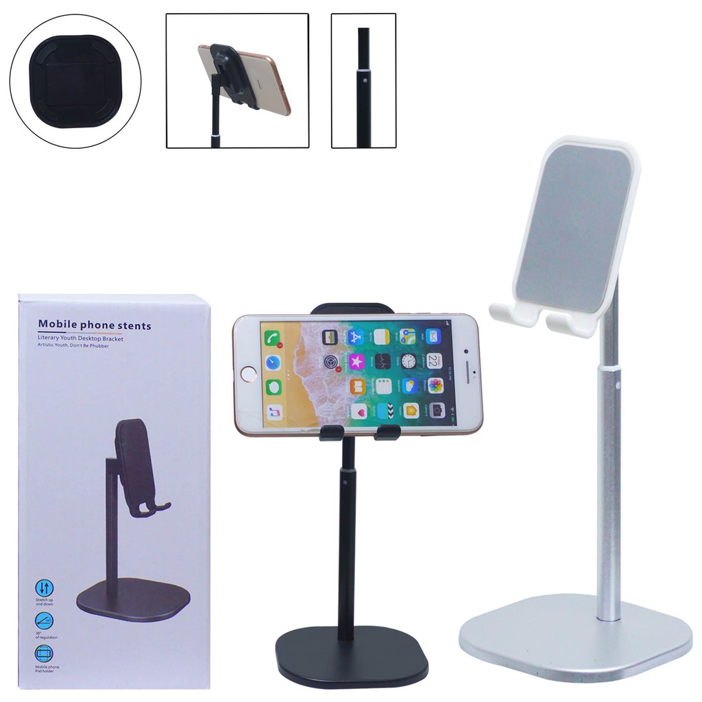 Jual Stand HP Tablet Adjustable Universal / Holder Meja / Tablet Phone ...