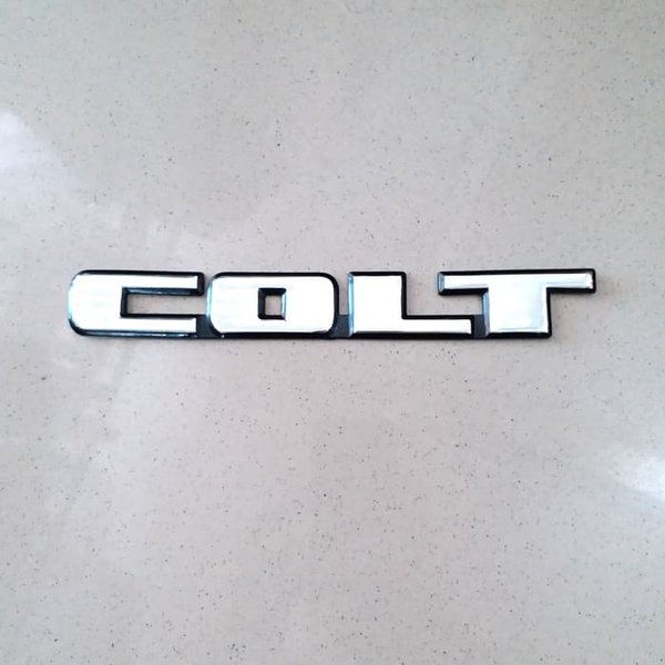 Jual Emblem Logo Chrome COLT untuk T120 / L300 | Shopee Indonesia