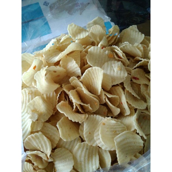 Jual keripik puyur gurih keripik mentah makanan khas Magelang cemilan ...