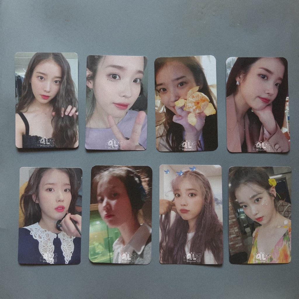 Jual Official Photocard IU Lilac 4th Fankit DVD Love Poem | Shopee ...