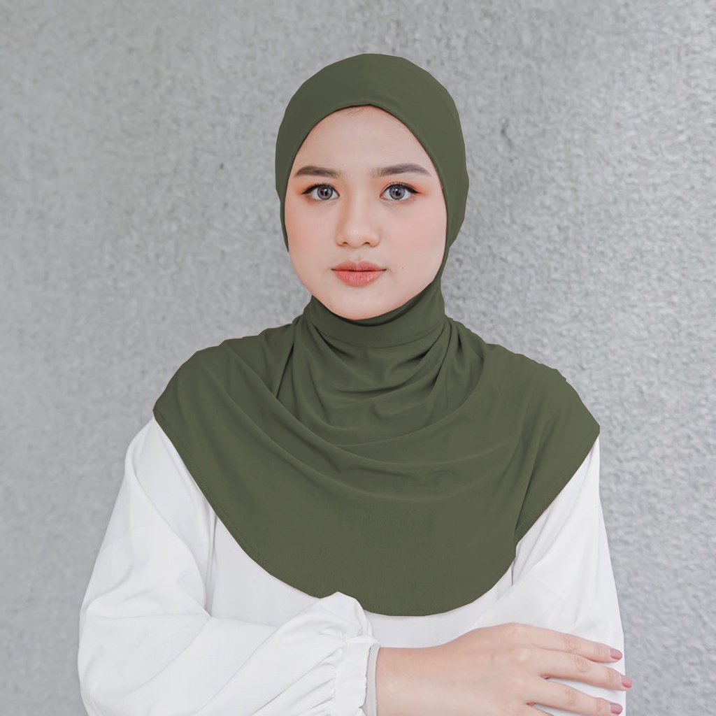 Jual Ciput Ninja Resleting Inner ninja antem dalaman jilbab | Shopee ...