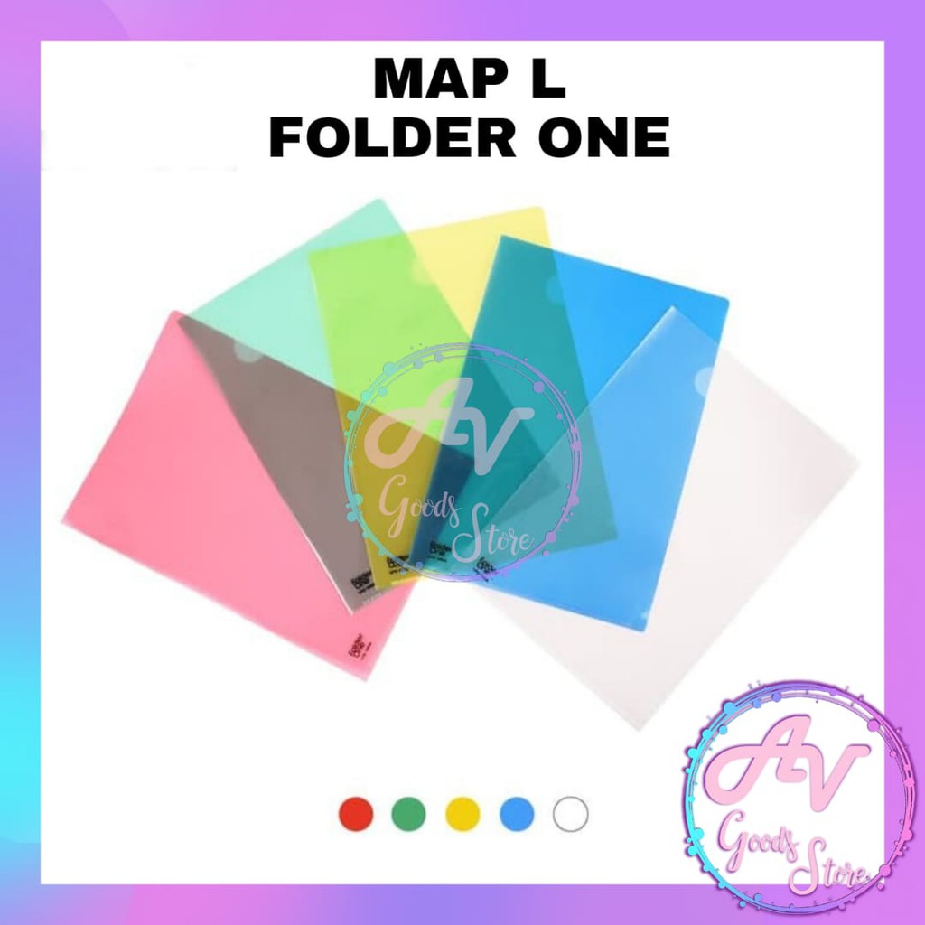 Jual Map L Folio F4 / Clear File / Map L Plastik Transparant L FOLDER ...