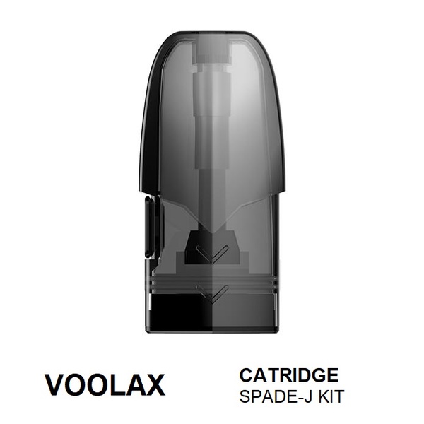 Jual VOOLAX Catridge Spade-J Translucent - Isi Ulang Spade-J | Shopee ...