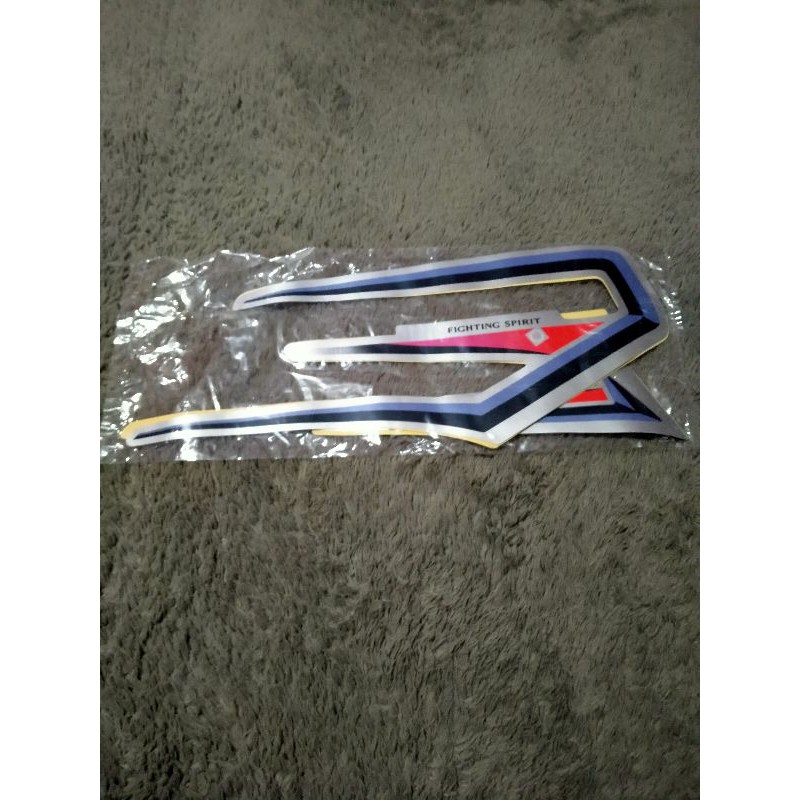 Jual STIKER TANKI STRIPING POLET RX KING SILVER/PERAK TAHUN 2000/2001 ...
