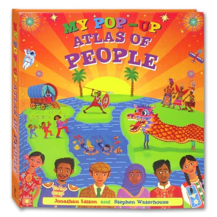 Jual BUKU IMPORT MY POP UP ATLAS OF PEOPLE 14 PAGES BOARDBOOK | Shopee ...