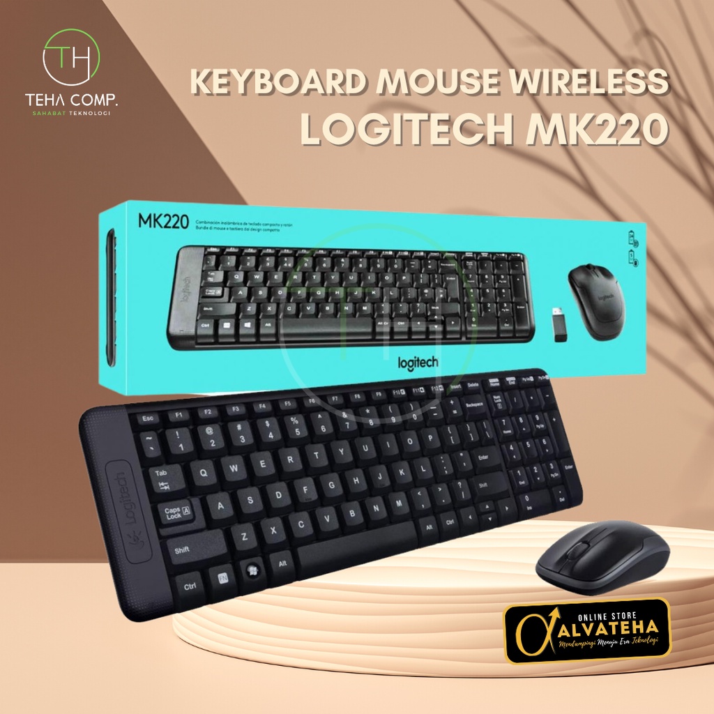Jual Keyboard Plus Mouse Wireless Logitech Paket Keyboard Mouse ...