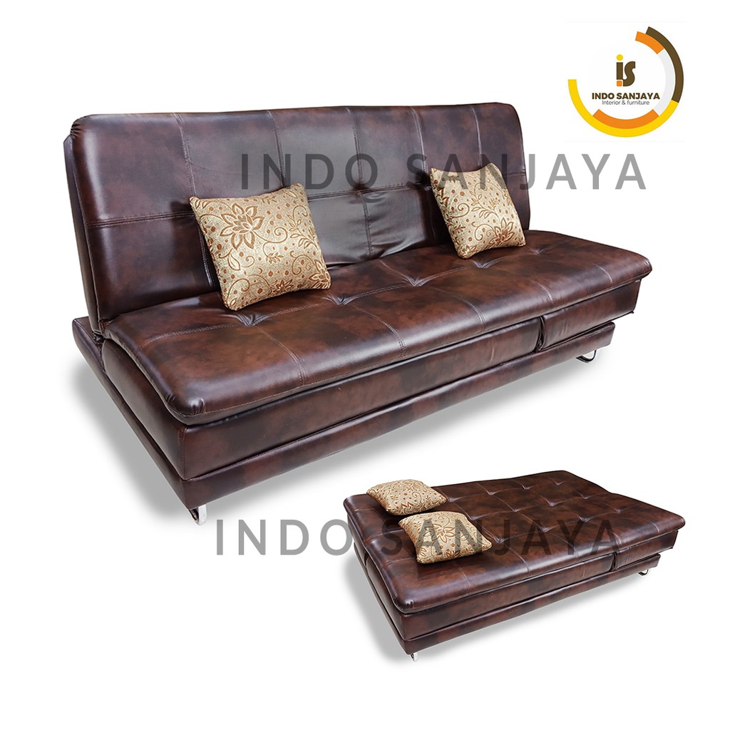 Jual Sofa Bed Minimalis Sofa Tamu Minimalis Sofa Bed Chitose | Shopee ...