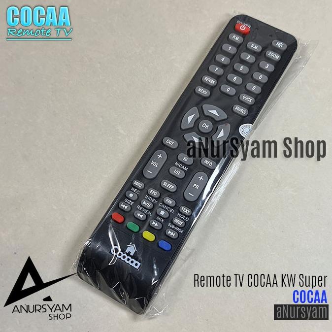 Jual Remote TV LCD LED COCAA Remote TV COCAA KW SUPER anursy44 Ayo ...