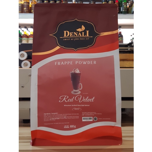 Jual Denali Frappe Powder - Red Velvet | Shopee Indonesia