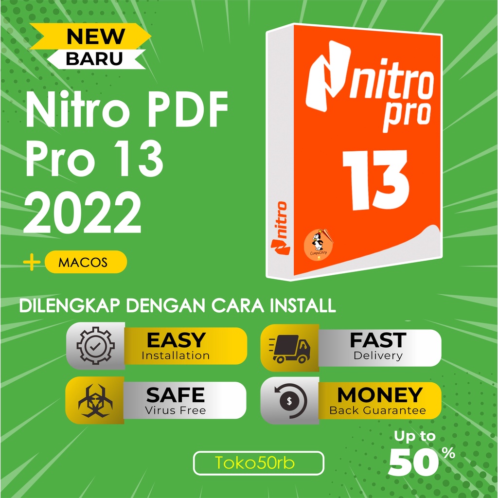 Jual Nitro PDF Pro 13 for MacOS Full Version | Shopee Indonesia