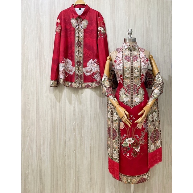 Jual Ying Hua Cheongsam Couple/ SanjitDress/ ShanghaiDress (sun00048 ...