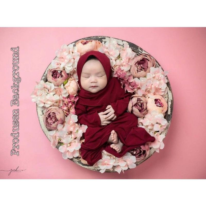 Jual Properti Foto Newborn Photography Kain Backdrop Background Abstrak ...