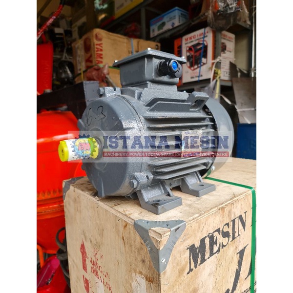 Jual TECO DINAMO ELECTRO MOTOR PENGGERAK 3HP 950RPM 6POLE 2.2KW 3PHASE | Shopee Indonesia