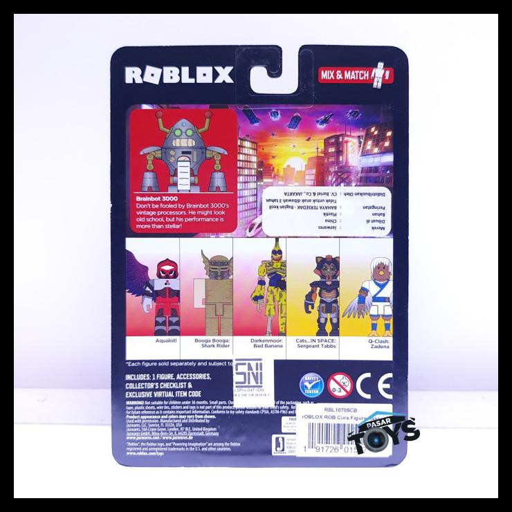 Jual Roblox Action Collection Brainbot 3000 Figure Pack | Shopee Indonesia