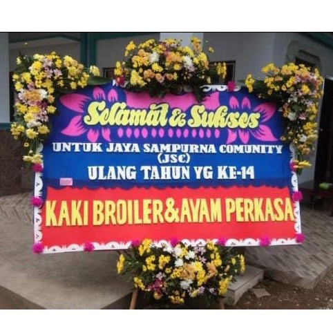 Jual Karangan Papan Bunga Grand Opening (Selamat/Congratulations ...
