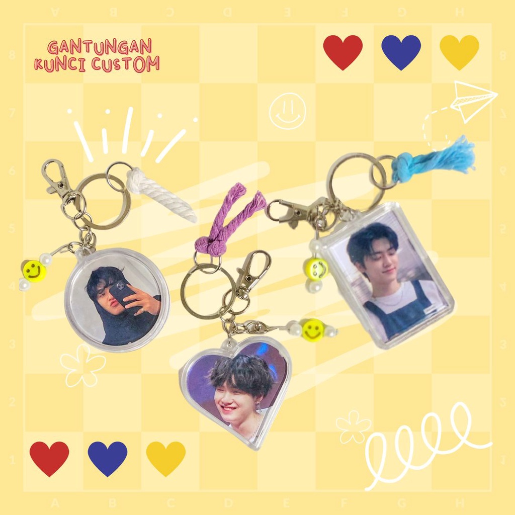Jual [CUSTOM] KPOP Acrylic Keychain Candy Keyring / Gantungan Kunci Akrilik | Shopee Indonesia