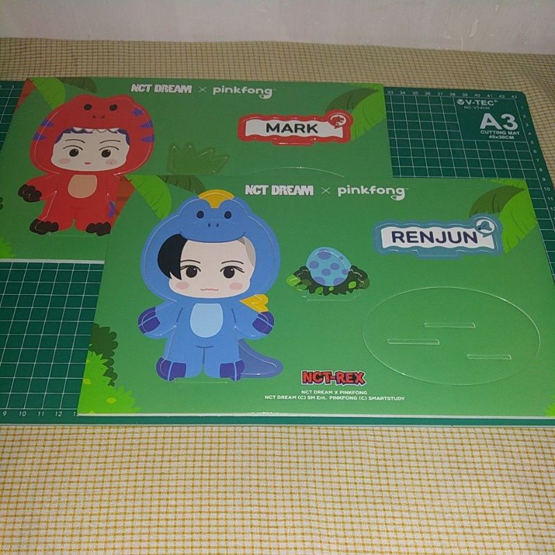 Jual Standee Mark Renjun NCT Dream x Pinkfong Playbook (Booked ...