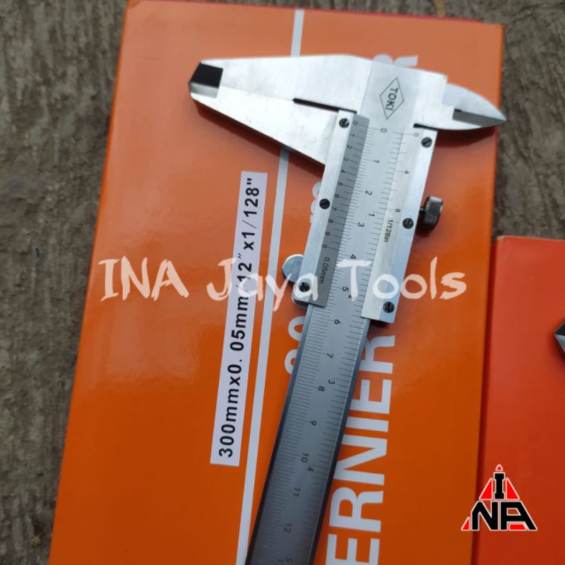 Jual Sigmat Manual Jangka Sorong 12 inch / Vernier Caliper 300mm Toki Made In Japan | Shopee ...