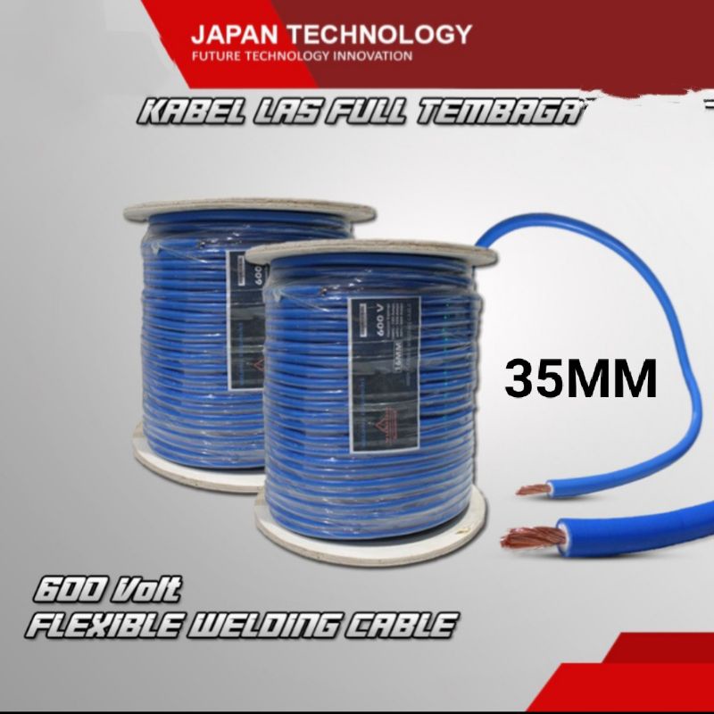 Jual KABEL LAS 35MM MULTIFLEX 100% COOPER / TEMBAGA BEST QUALITY ...