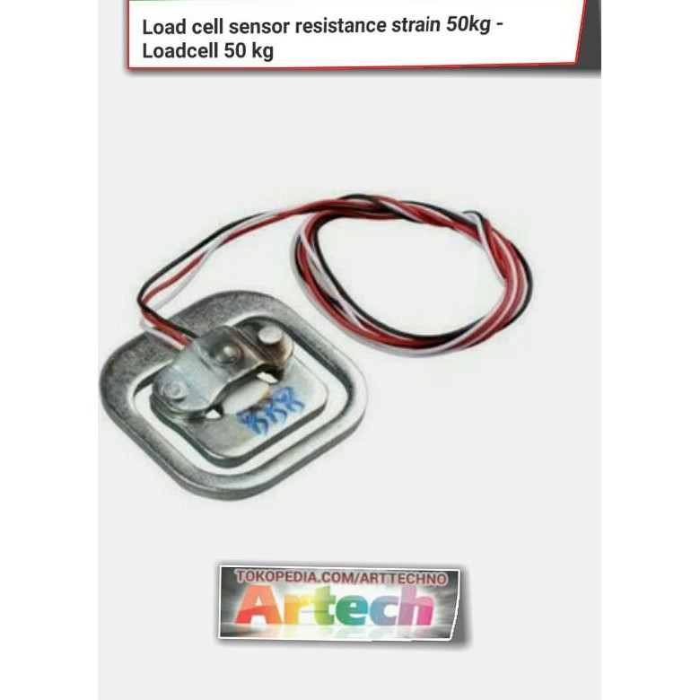 Jual Loadcell 50 Kg / Load Cell 50 Kg Sensor Resistance Strain Artec01 ...