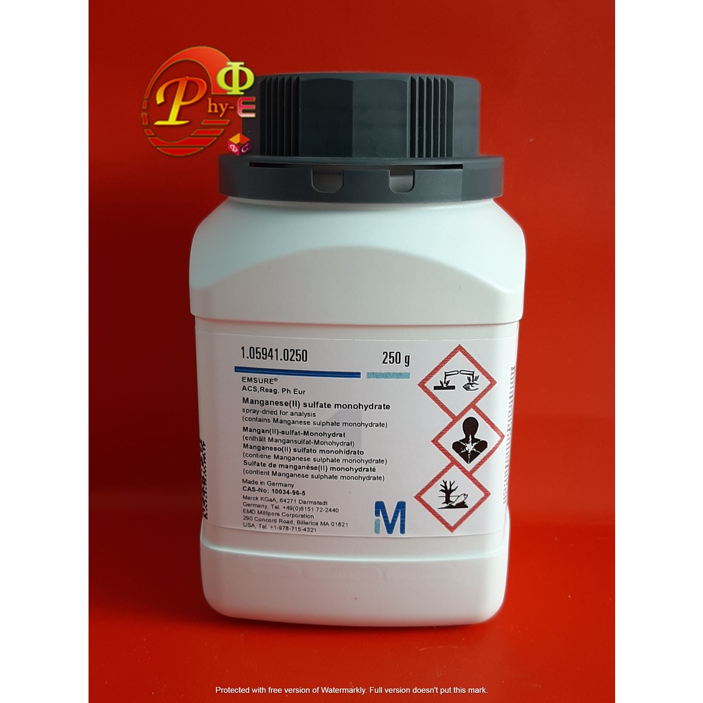 Jual Manganese (II) sulfate monohydrate / Mangan sulfat monohydrate ...