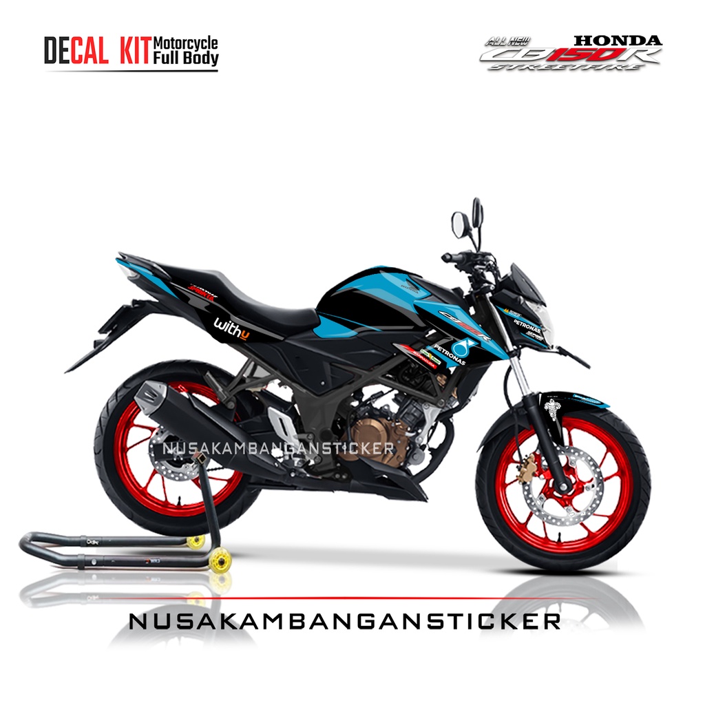Jual DECAL KIT STICKER HONDA NEW CB150 R 2017 PETRONAS TOSCA01 | Shopee ...
