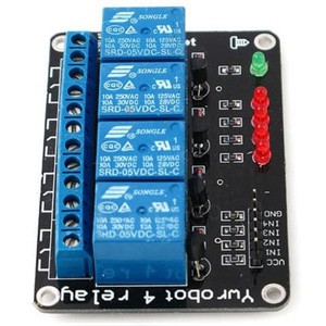 Jual DC 5V 4 Channel Viewer Light LED Relay Module untuk Arduino ARM ...