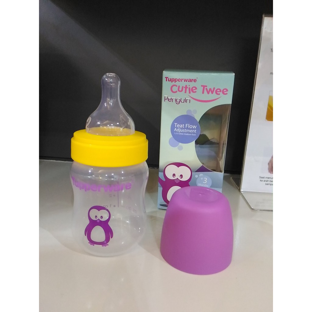 Jual Tupperware Botol Susu Cutie Twee Penguin-150ml | Shopee Indonesia
