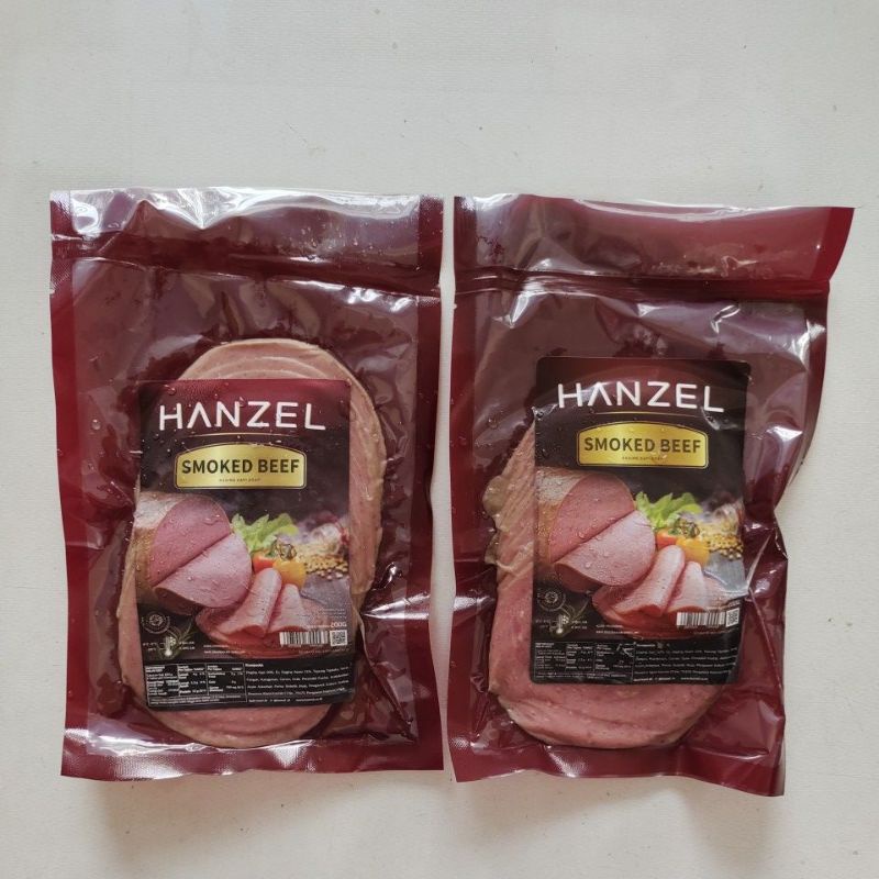 Jual HANZEL SMOKED BEEF (DAGING SAPI ASAP) | Shopee Indonesia
