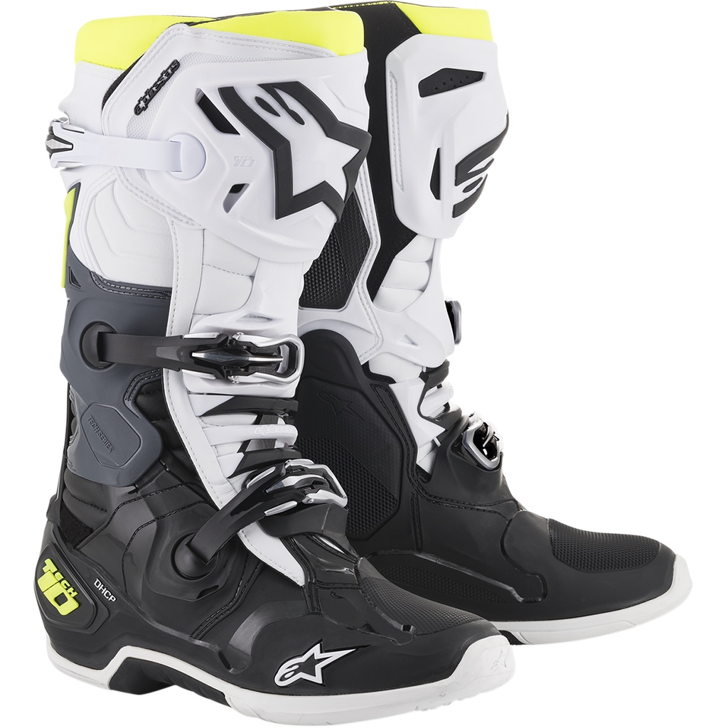 Jual Sepatu Cross / Sepatu Trail Alpinestars Tech 10 Boots | Shopee ...