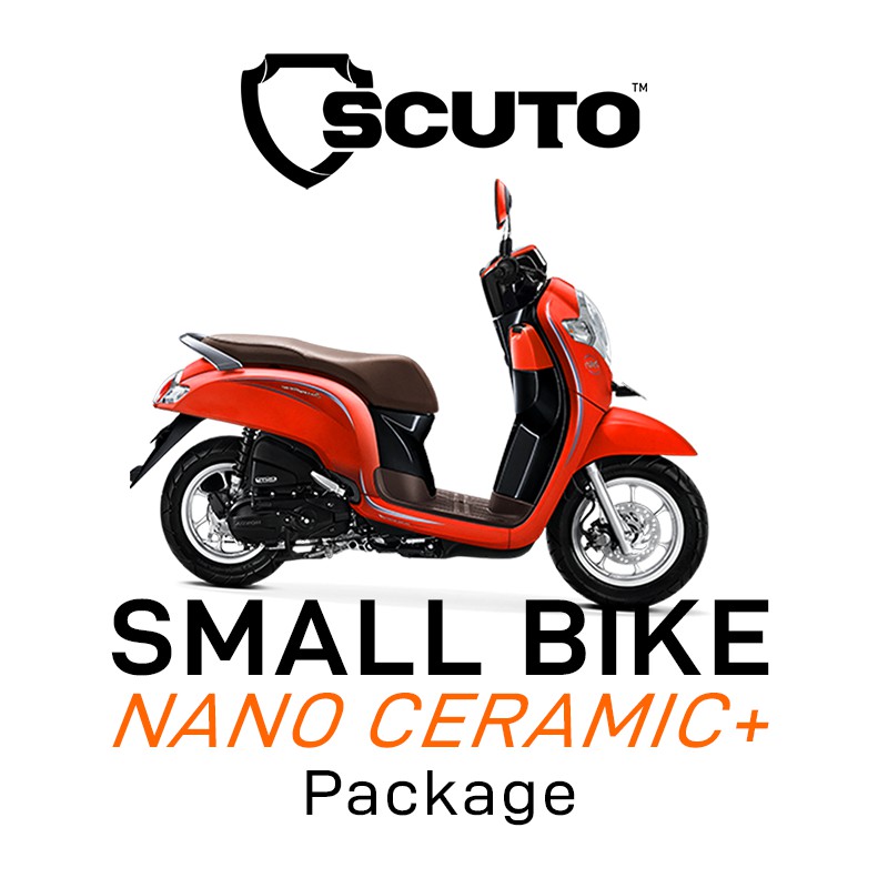 Jual Scuto Nano Ceramic Gold+ (Laminating Motor) Small Bike | Shopee ...