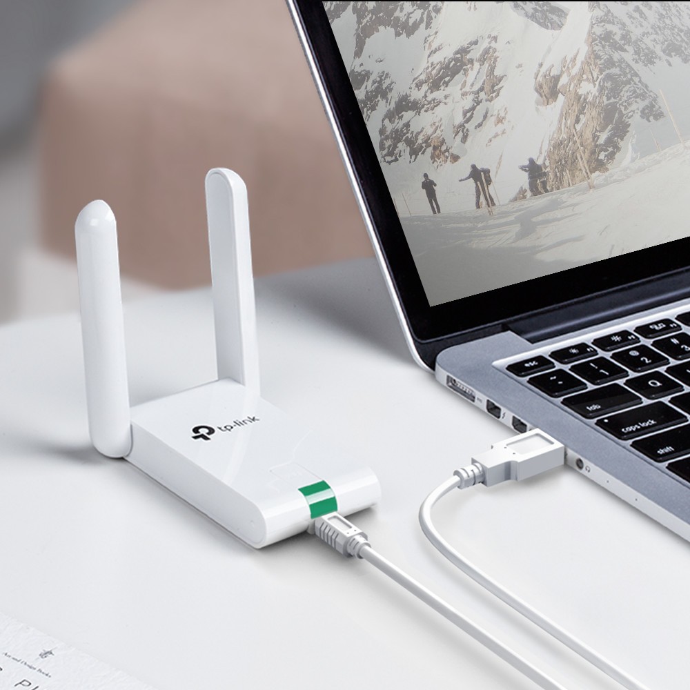 Jual Usb Wireless wifi Adapter Tp-link High gain 2 antenna N 300mbps TL ...