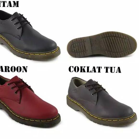 Jual E0Q Sepatu Docmart Dr martens low boots pria N9E | Shopee Indonesia