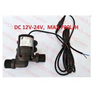 Jual SUBMERSIBLE WATER PUMP BRUSHLESS MOTOR POMPA AIR DC 12V 24V 700L H ...
