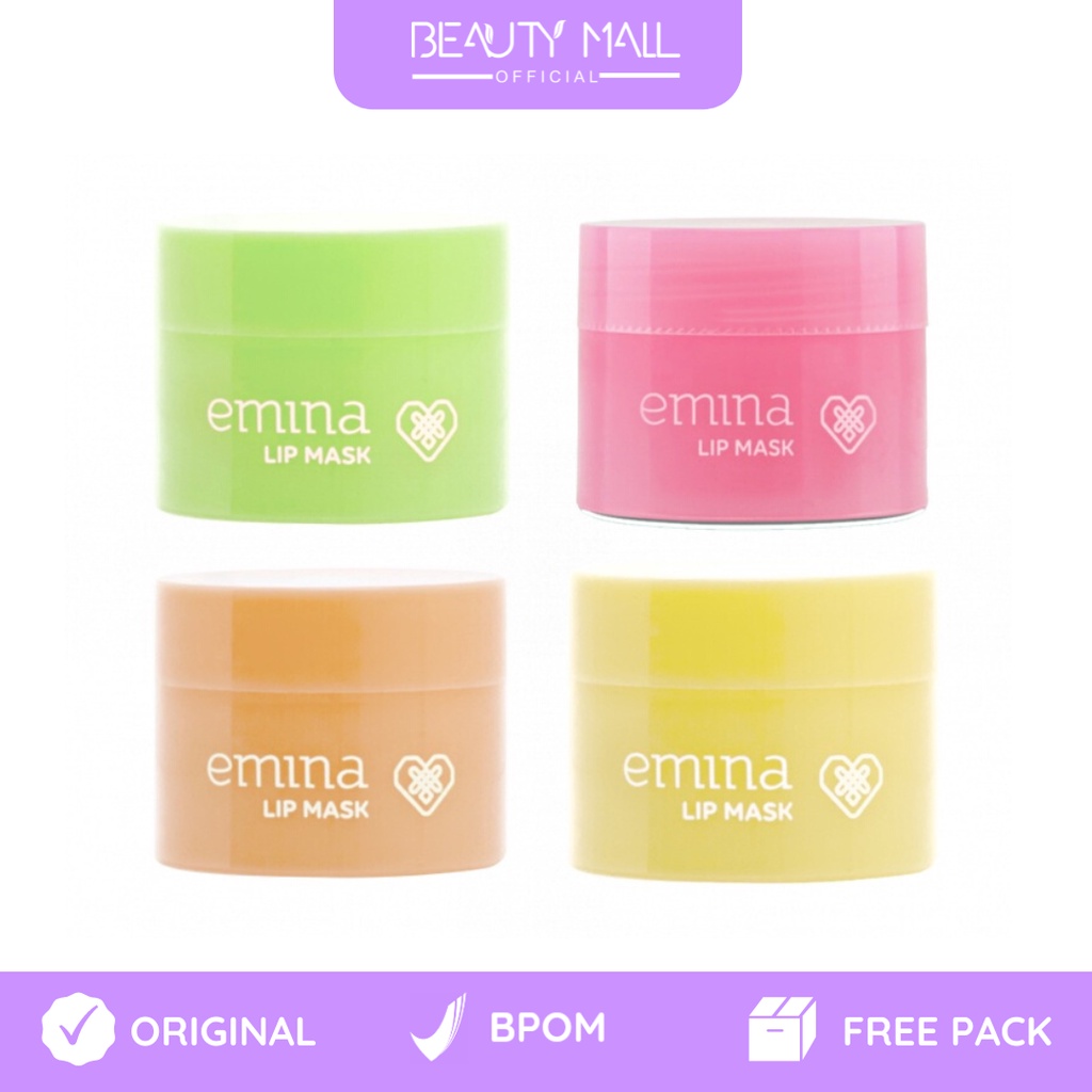 Jual EMINA Lip Mask 9gr [NEW] | Shopee Indonesia