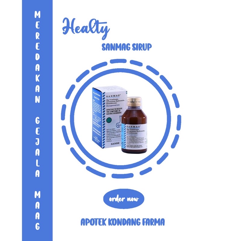 Jual Sanmag Sirup 120ml (Obat Sakit Magh) | Shopee Indonesia