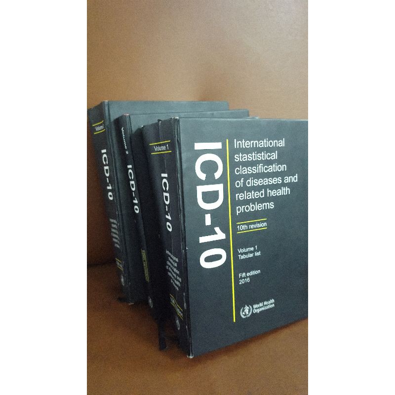 Jual ICD-10 Vol 1-3, revisi 2016 terbaru bukan hasil fotocopy | Shopee ...
