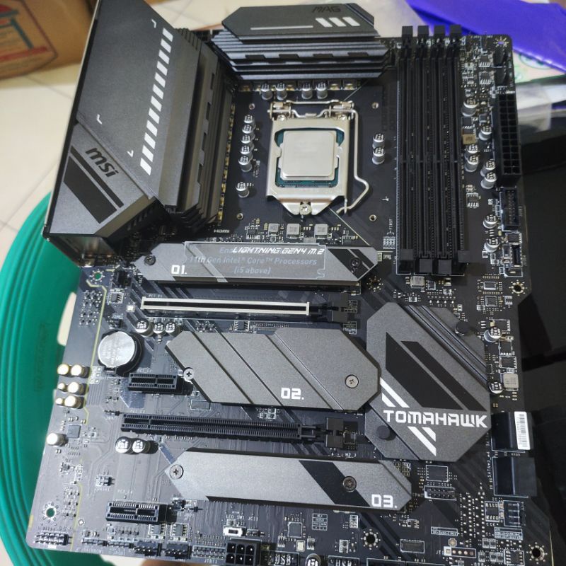 Jual CPU Intel Core I7 10700KF Comet Lake 10th Gen Motherboard MSI ...